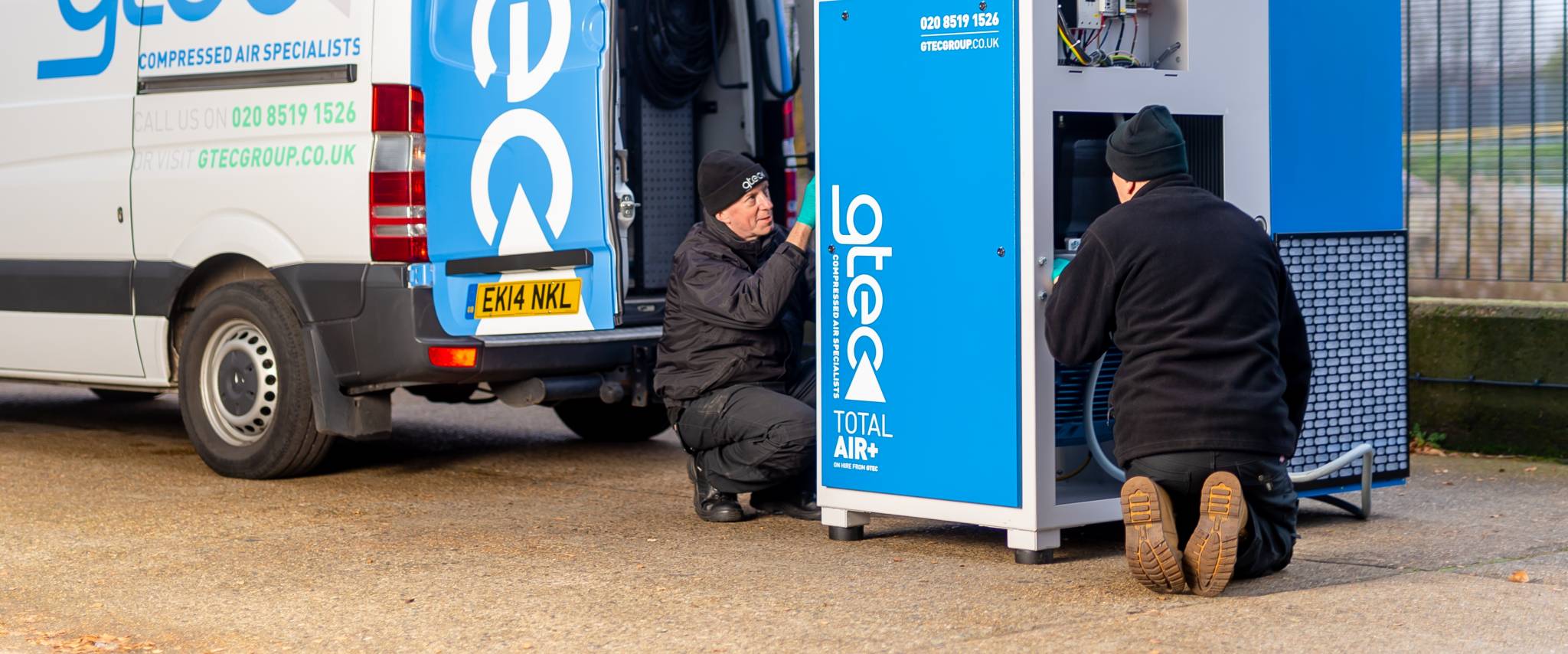 High Pressure Compressor | 20 Bar Screw Compressor | GTEC